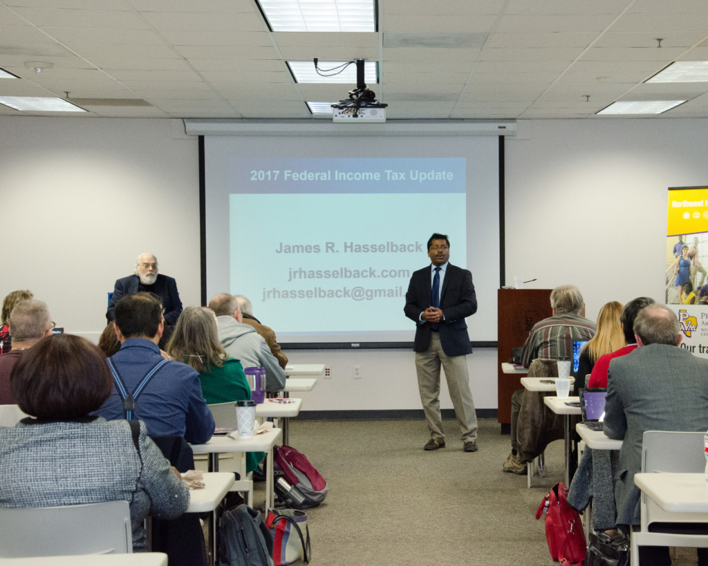 COB Hosts Income Tax Seminars at NWHC - Academic Affairs