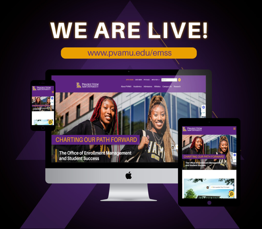 Pvamu Division Of Enrollment Management And Student Success Launches