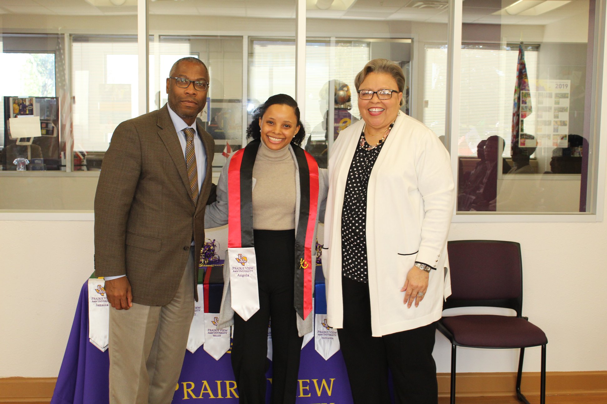 2019 Fall Sash Ceremony Pic 4 - PVAMU Office of International Programs