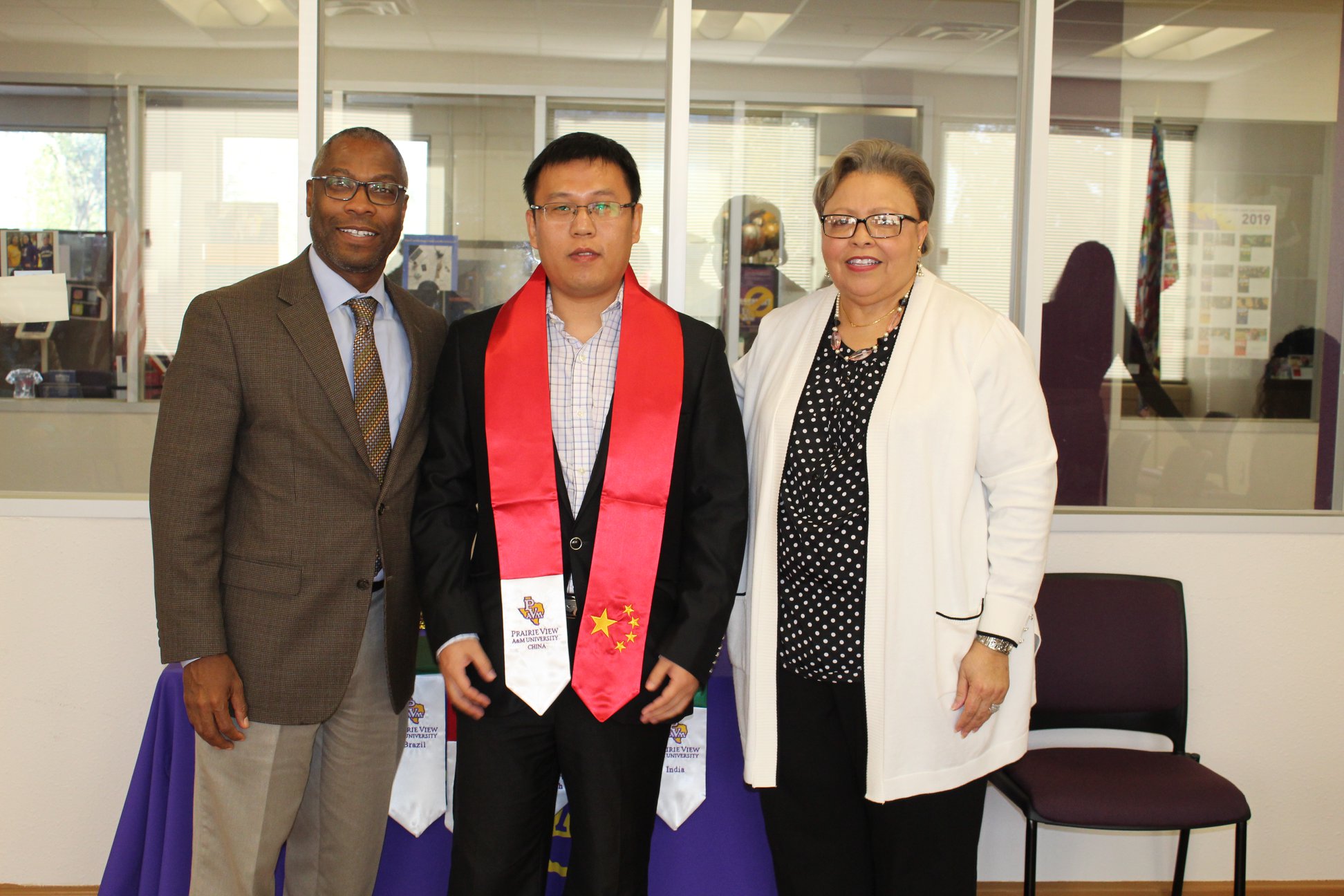 2019 Fall Sash Ceremony Pic 6 - PVAMU Office of International Programs