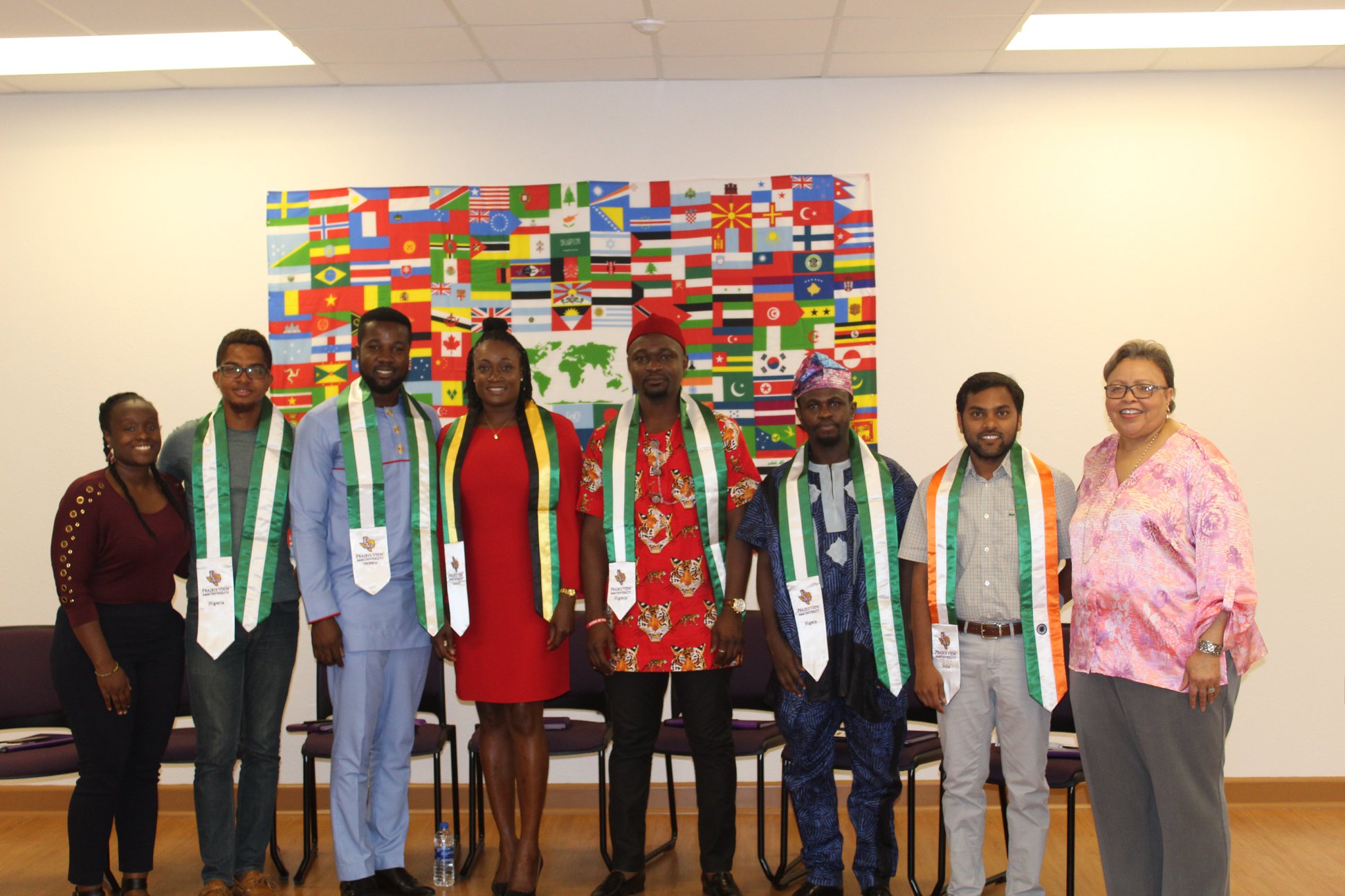 2019 Summer Sash Ceremony Pic 13 - PVAMU Office of International Programs