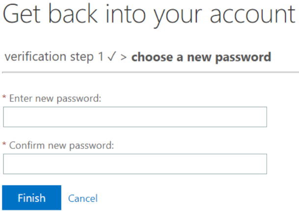 Step 5 Choose A Password - ITS
