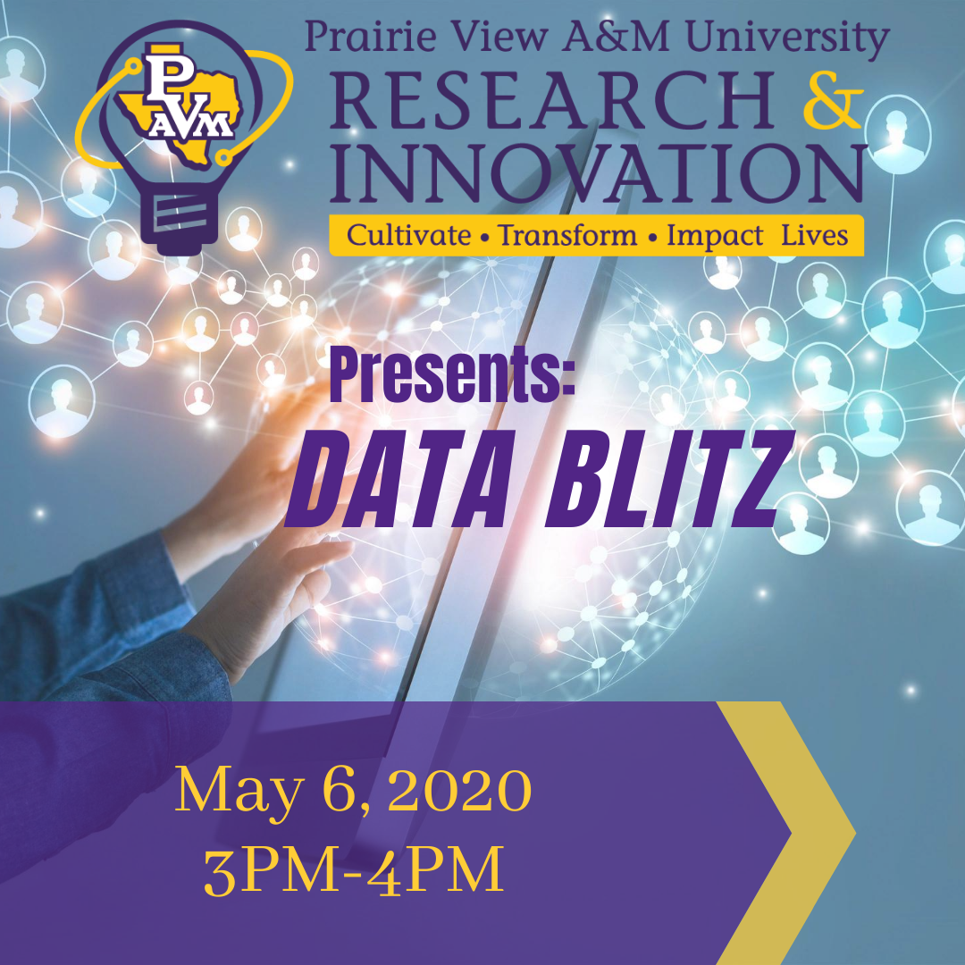 Research Data Blitz May 6th - Research