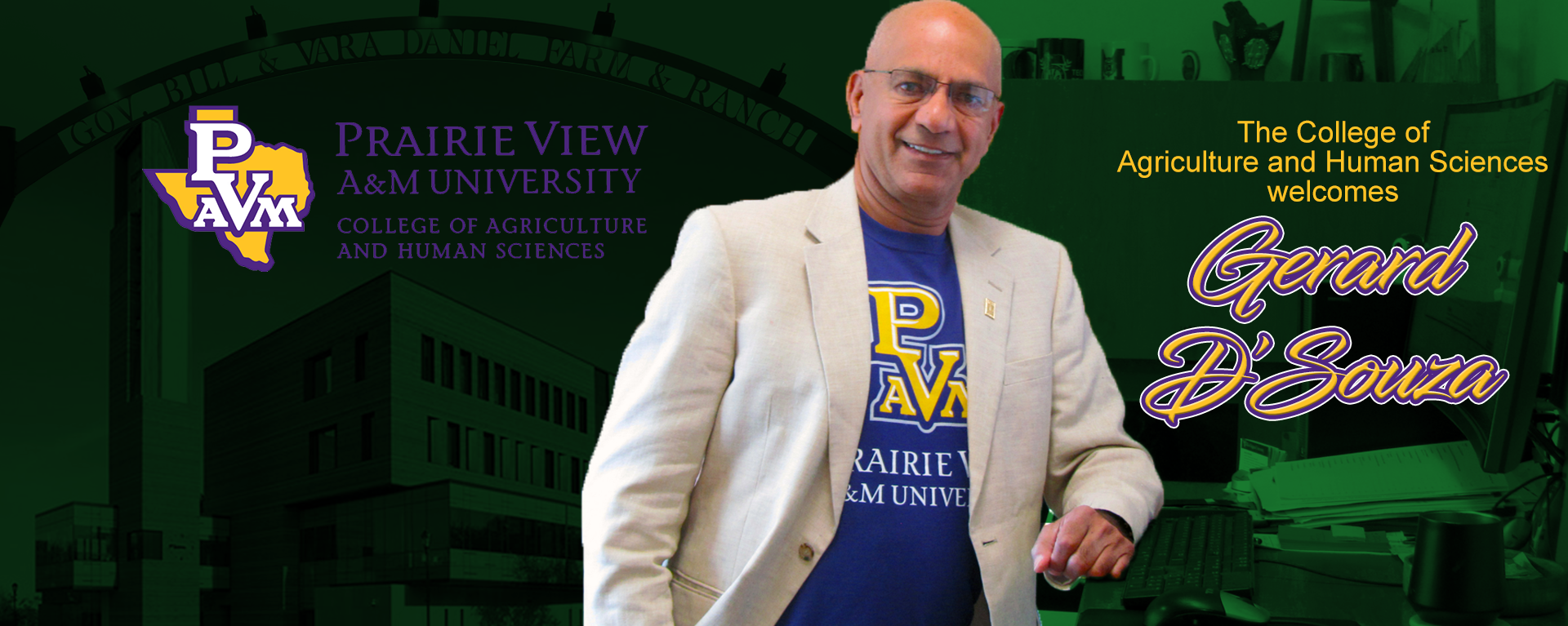 PVAMU Welcomes New Dean for the CAHS | PVAMU Home