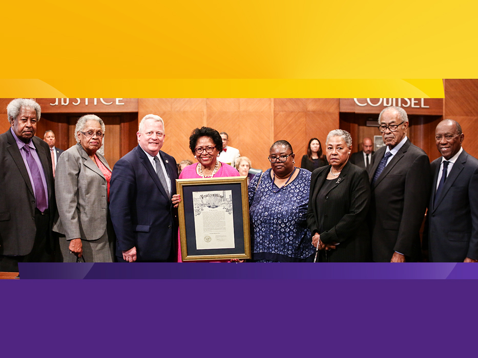 PVAMU President receives proclamation at Houston City Hall | PVAMU Home