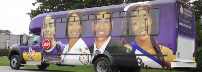 Transportation Shuttle Bus | PVAMU Home