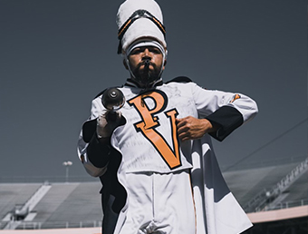 PVAMU Marching Storm member achieves milestone as band's first Latino ...
